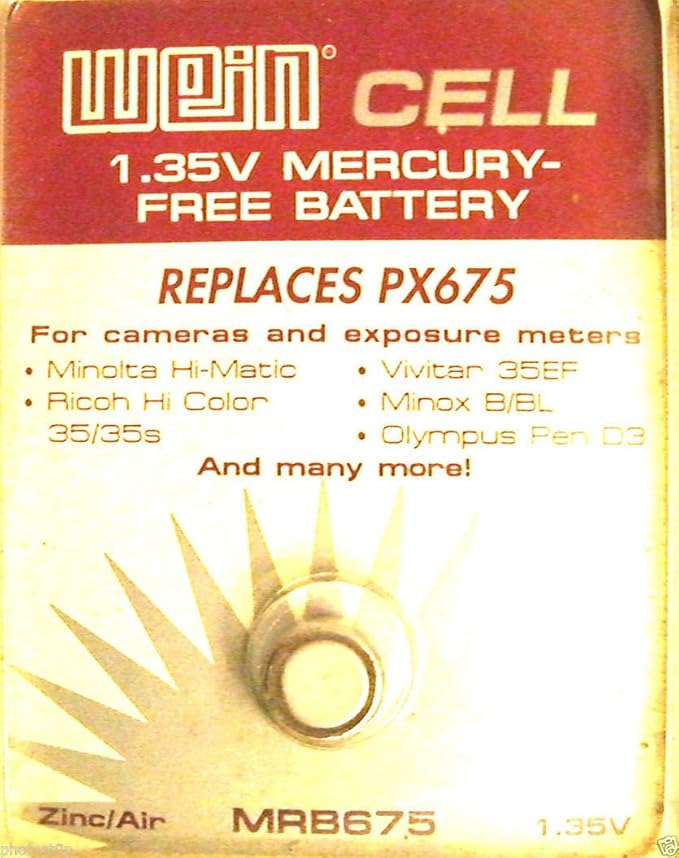 Amazon.com: Battery, WEIN Cell PX675 Replacement : Health & Household