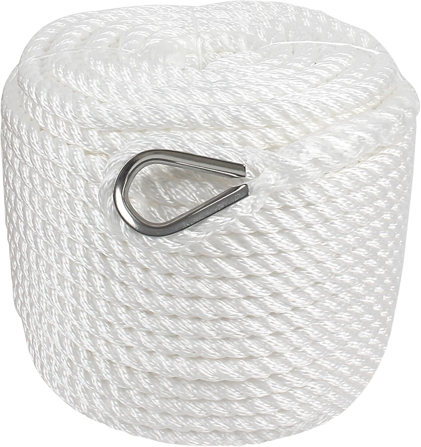 Amazon.com: Anchor Rope 200 ft x 1/2 inch Polypropylene 3 Strand ...
