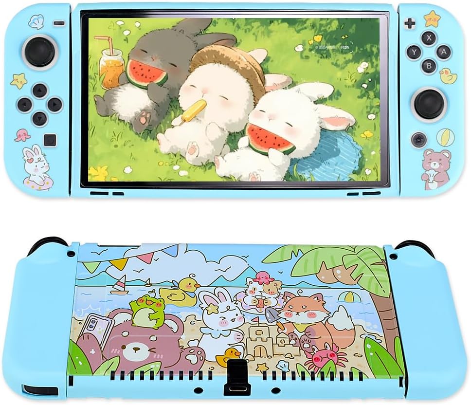 Amazon.com: PERFECTSIGHT Case Compatible with Nintendo Switch OLED ...