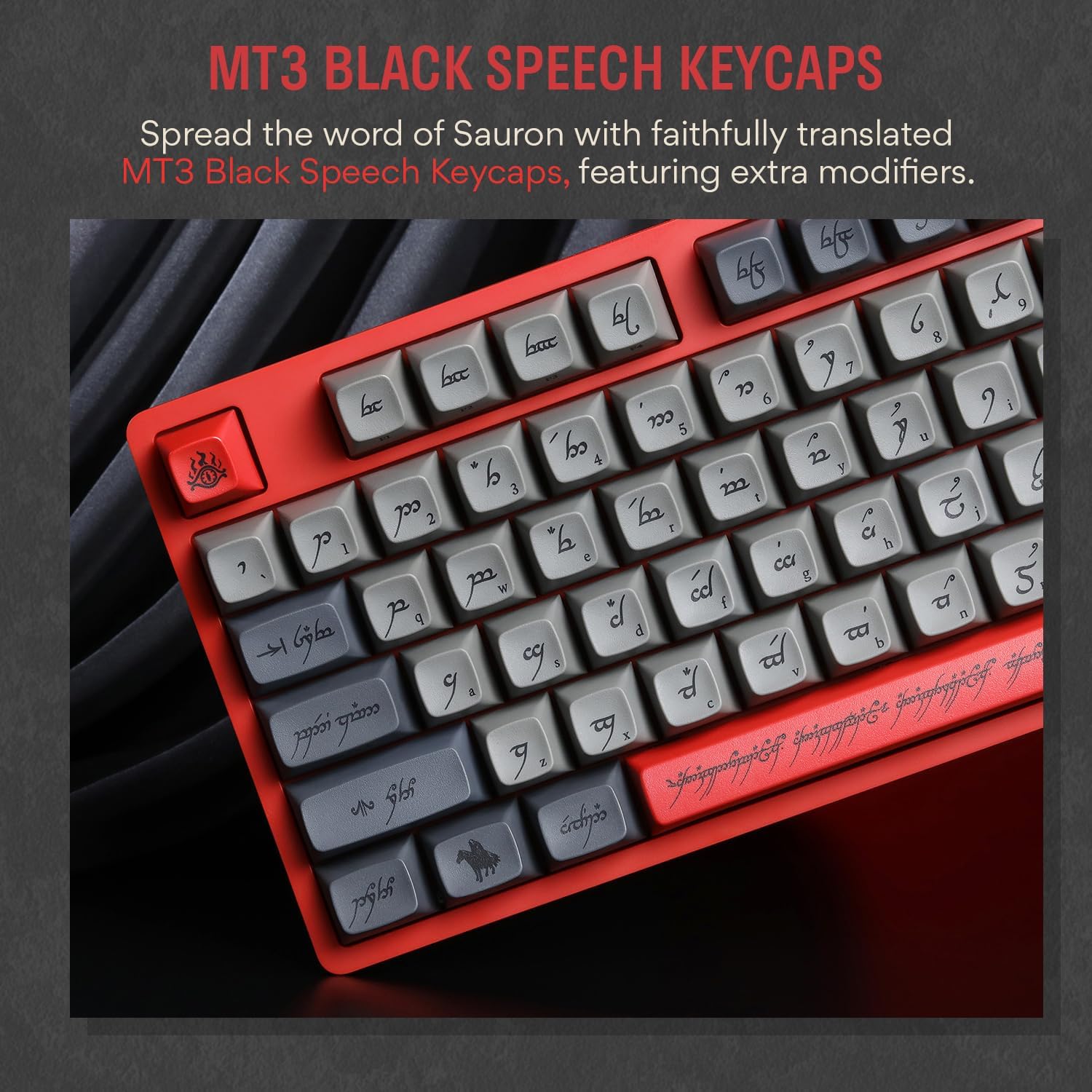 DROP + The Lord of The Rings™ Ringwraith™ TKL Mechanical Keyboard - MT3 ...