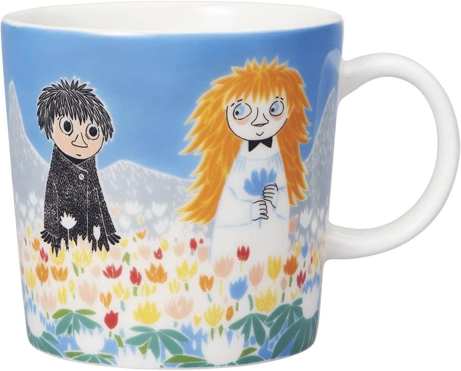 Amazon.co.jp: 【正規輸入品】 ムーミン (Moomin by ARABIA) クラシック マグカップ 0.3L Love ブルー : ホーム＆キッチン