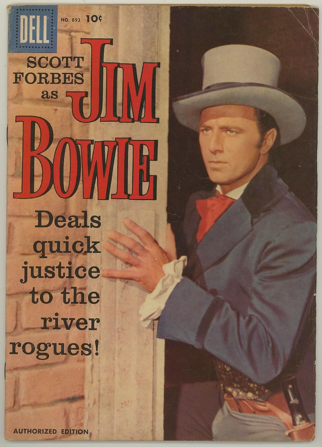 Amazon.com: THe Adventures of Jim Bowie - 1958 Dell Television comic ...