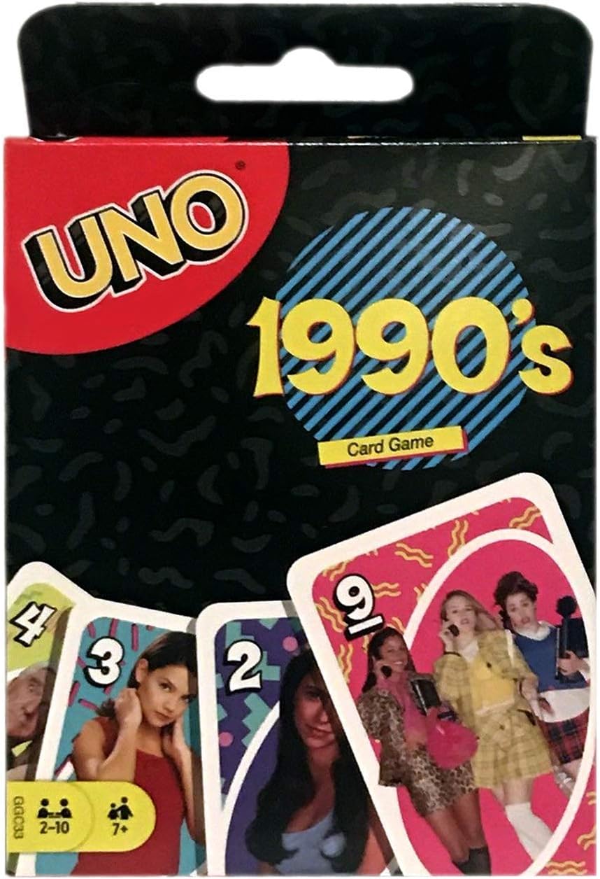 UNO 1990's Card Game : Amazon.co.uk: Toys & Games