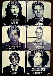 The Most Famous Mugshots In Music 11 X 16 - Magnificent Mug Shot ...