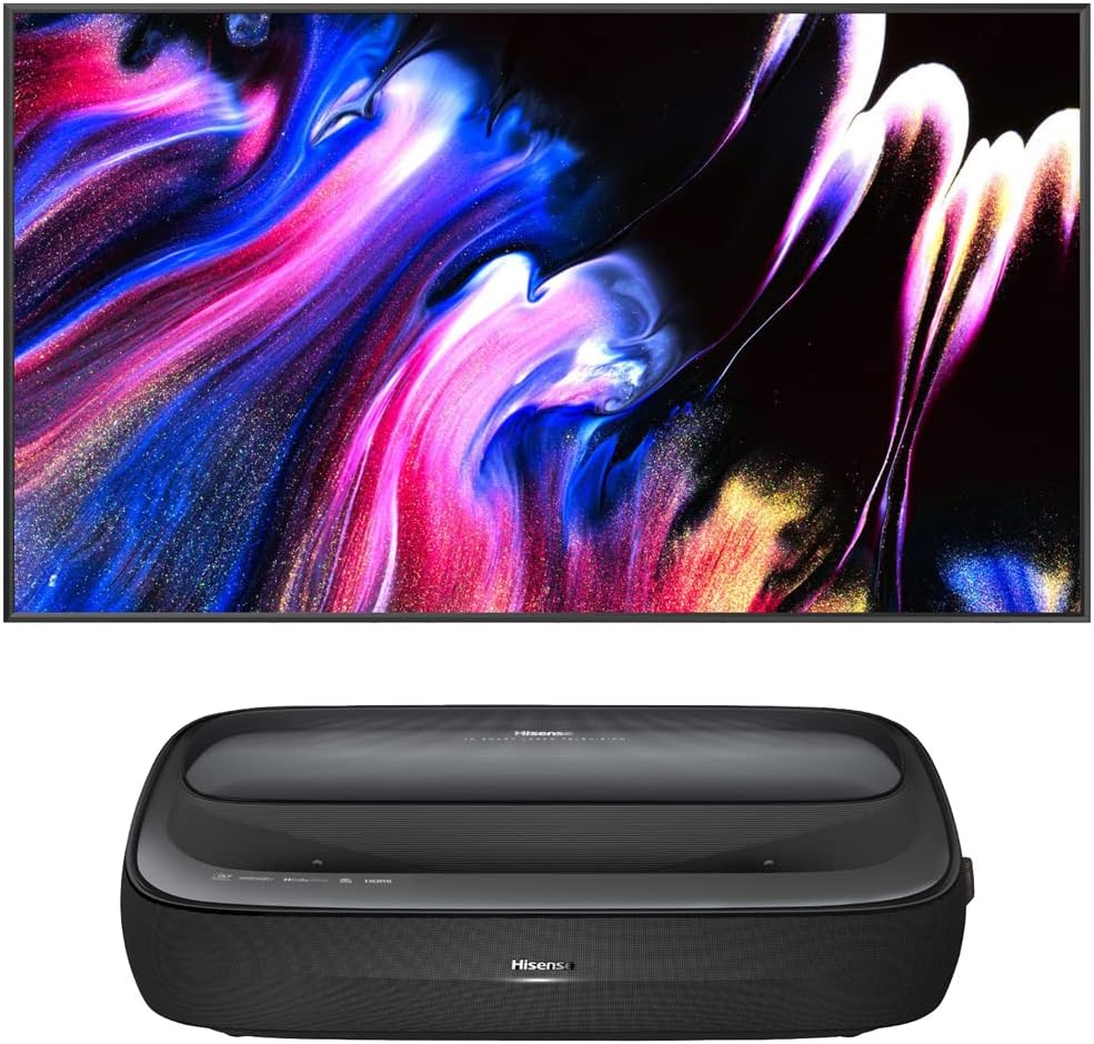 Buy Hisense 120L9G-CINE120A 120 TriChroma Laser 4K TV Projector with ...