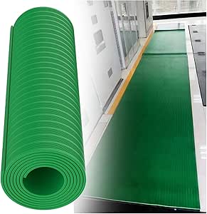 Heavy Duty Rubber Insulating Mat for Electric Shock Protection, 1 M ...