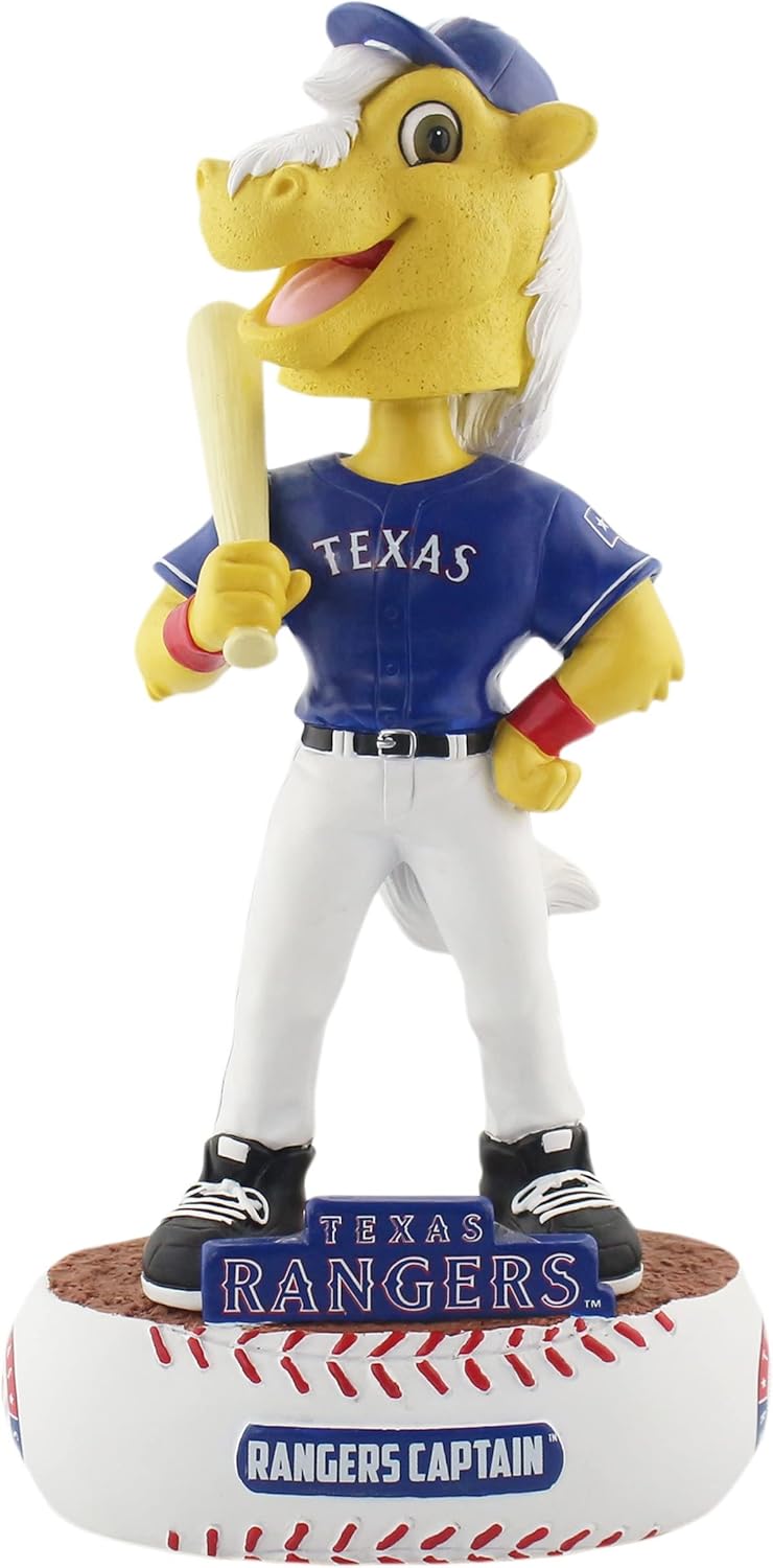 Texas Rangers Mascot Texas Rangers Baller Special Edition Bobblehead ...