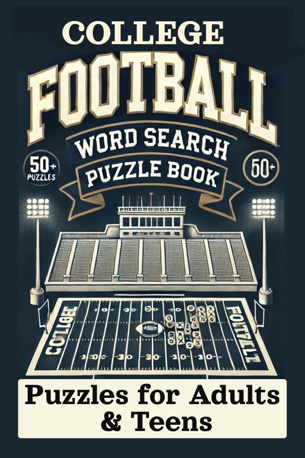College Football Word Search Puzzle Book: Football Word Search Puzzle ...