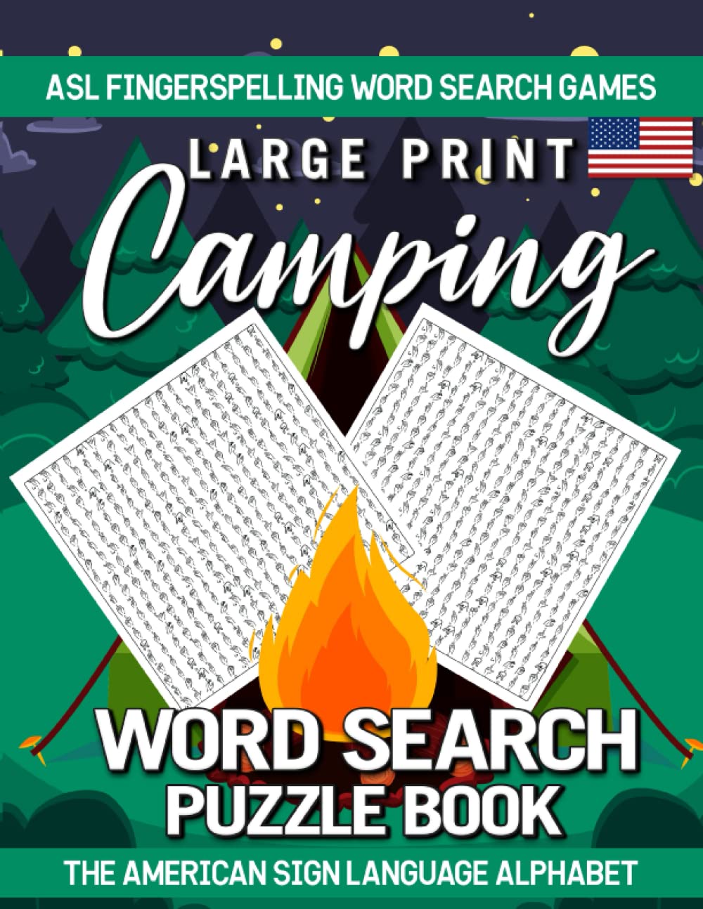 Asl Fingerspelling Word Search Games Easy And Relaxing Activities ...