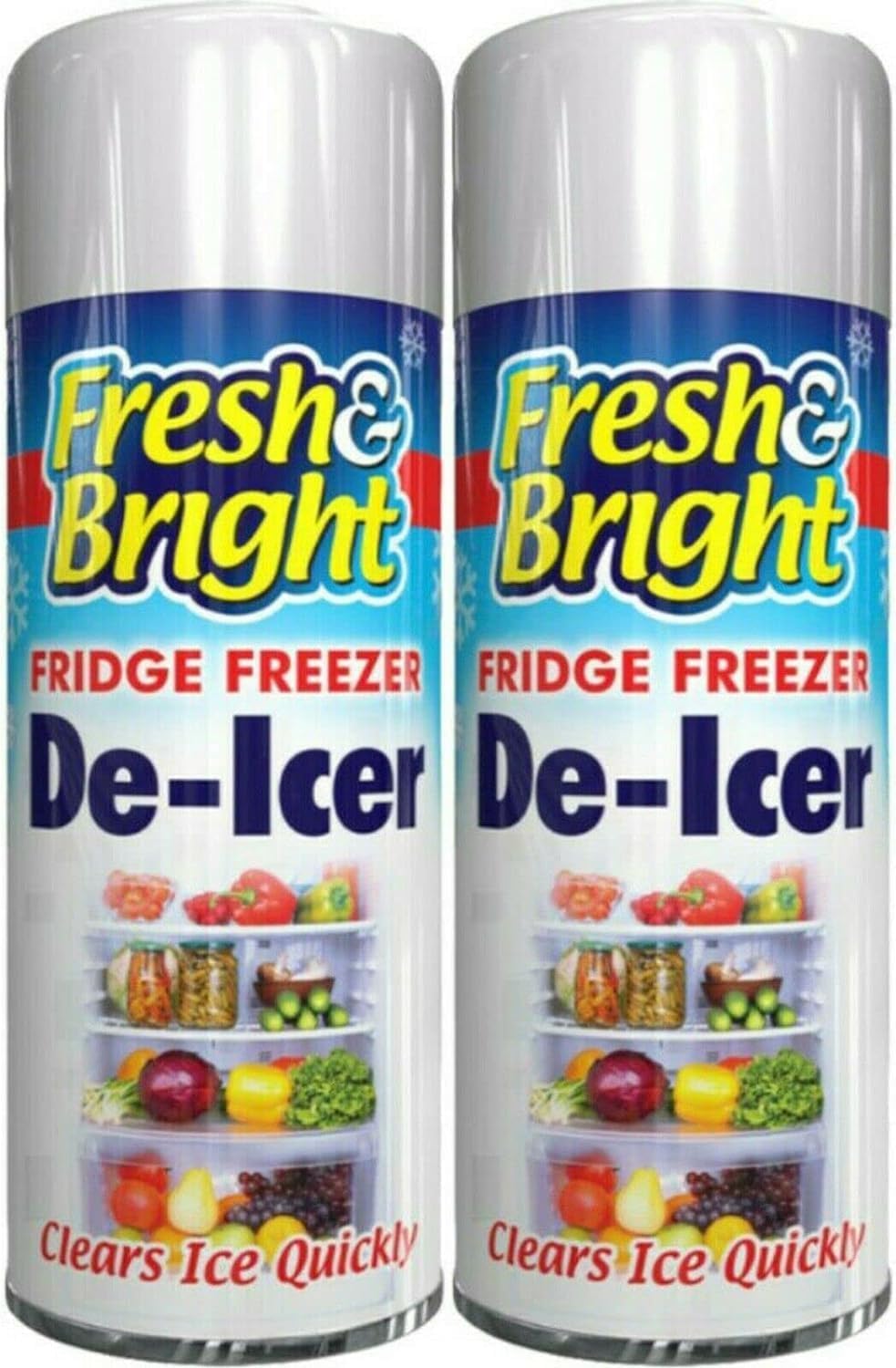 Z&A Fridge Freezer De Icer Spray 200ml - Quickly Ice Remover From ...
