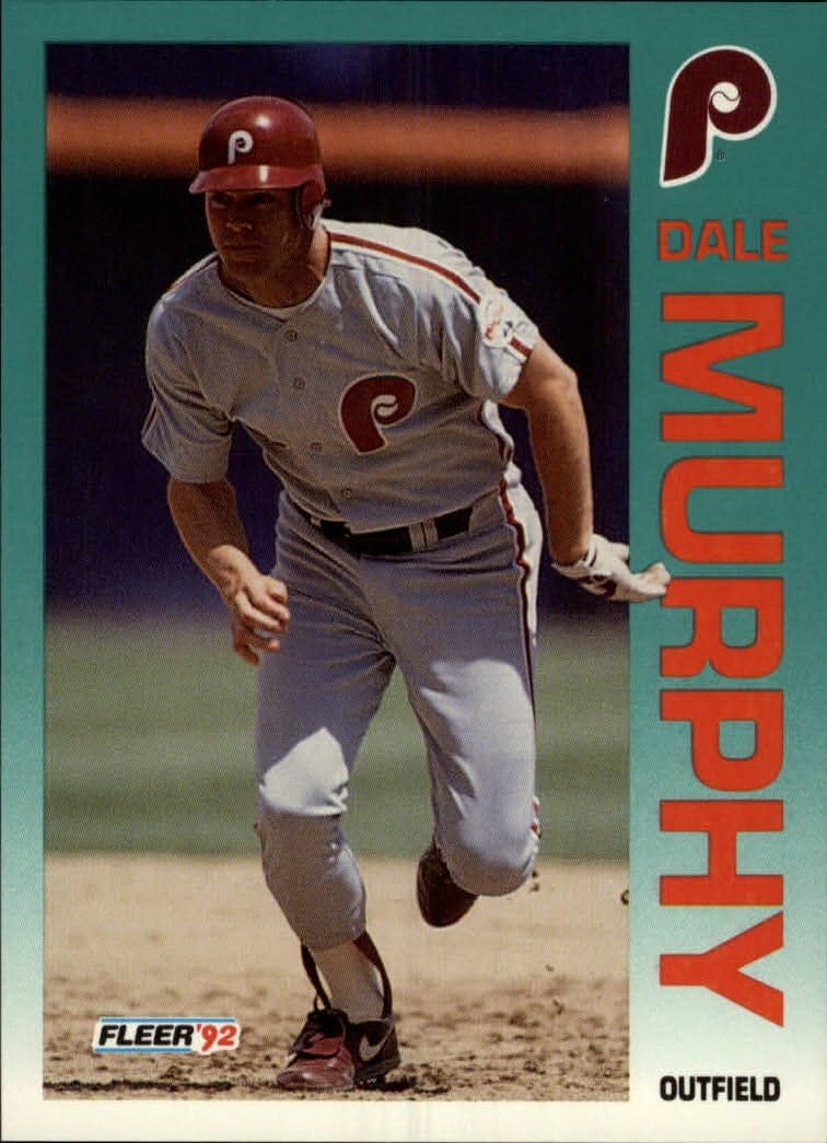 Amazon.com: 1992 Fleer Baseball Card #541 Dale Murphy : Collectibles ...