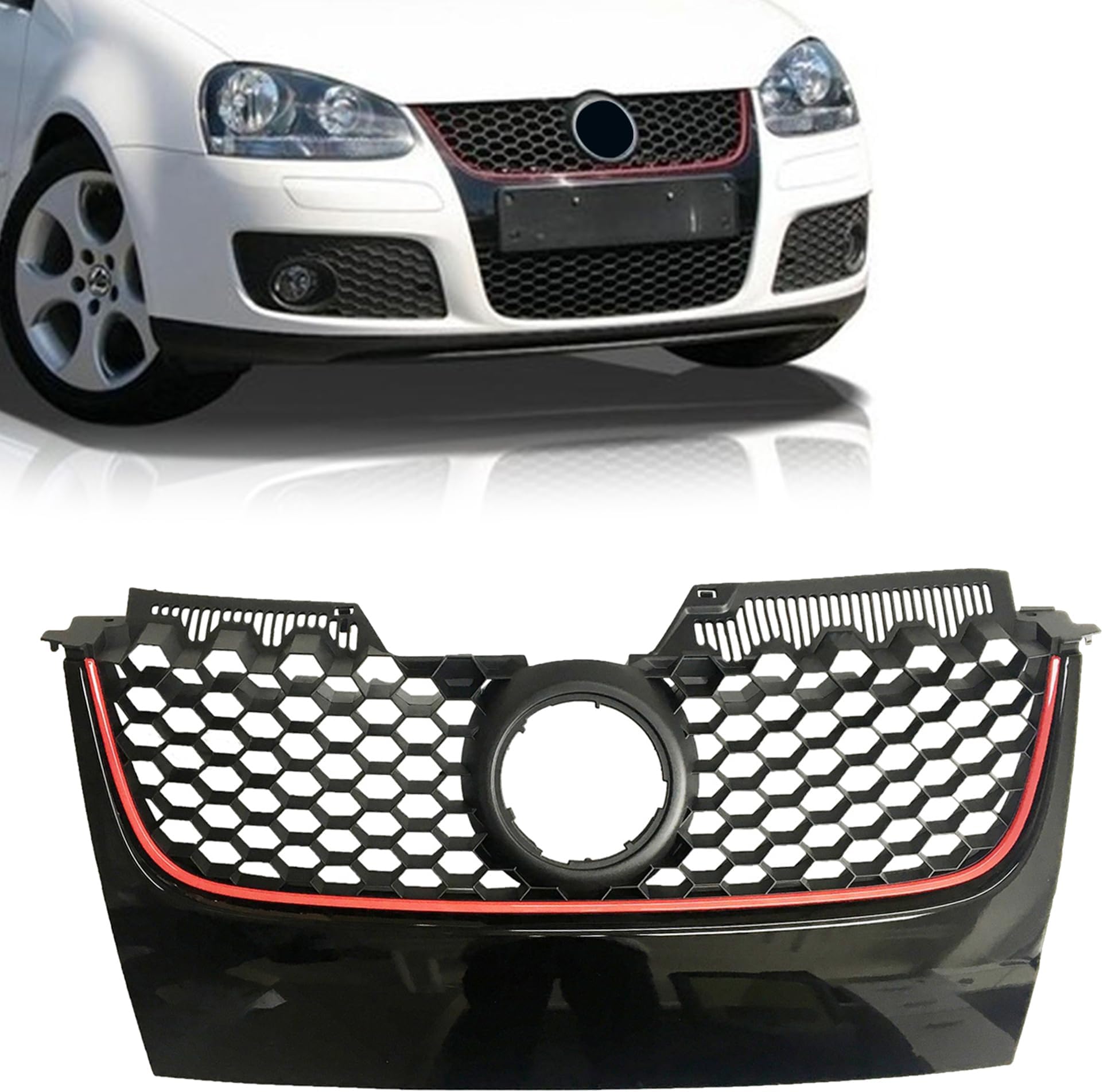 Amazon.com: Perfit Liner Front Lower Chrome Grille Grill Molding ...