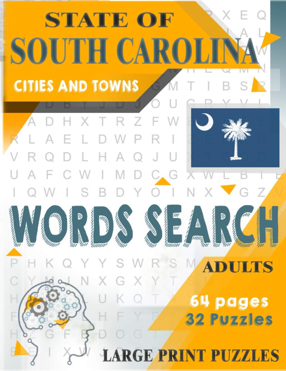 Buy State of SOUTH CAROLINA Cities and Towns Words Search: BRAIN GAME ...