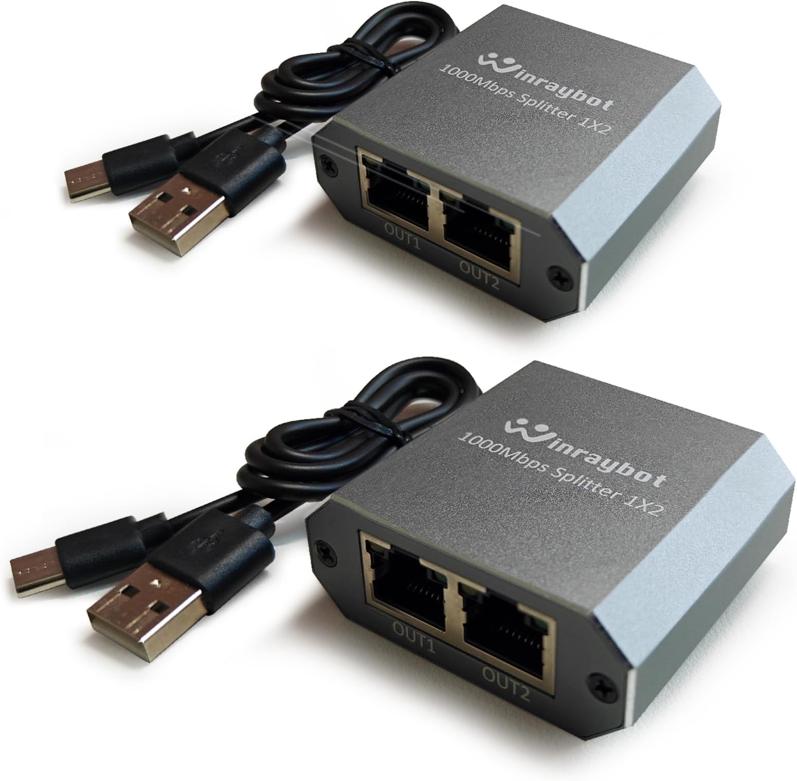 Amazon.com: ethernet Splitter 1 to 2，Ethernet hub 2 Port Network LAN ...