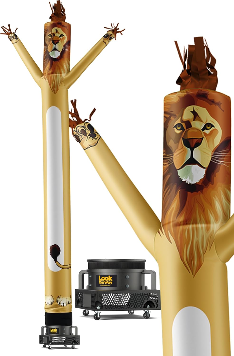 LookOurWay Air Dancers Inflatable Tube Man Set - 20 Feet Tall Wacky ...