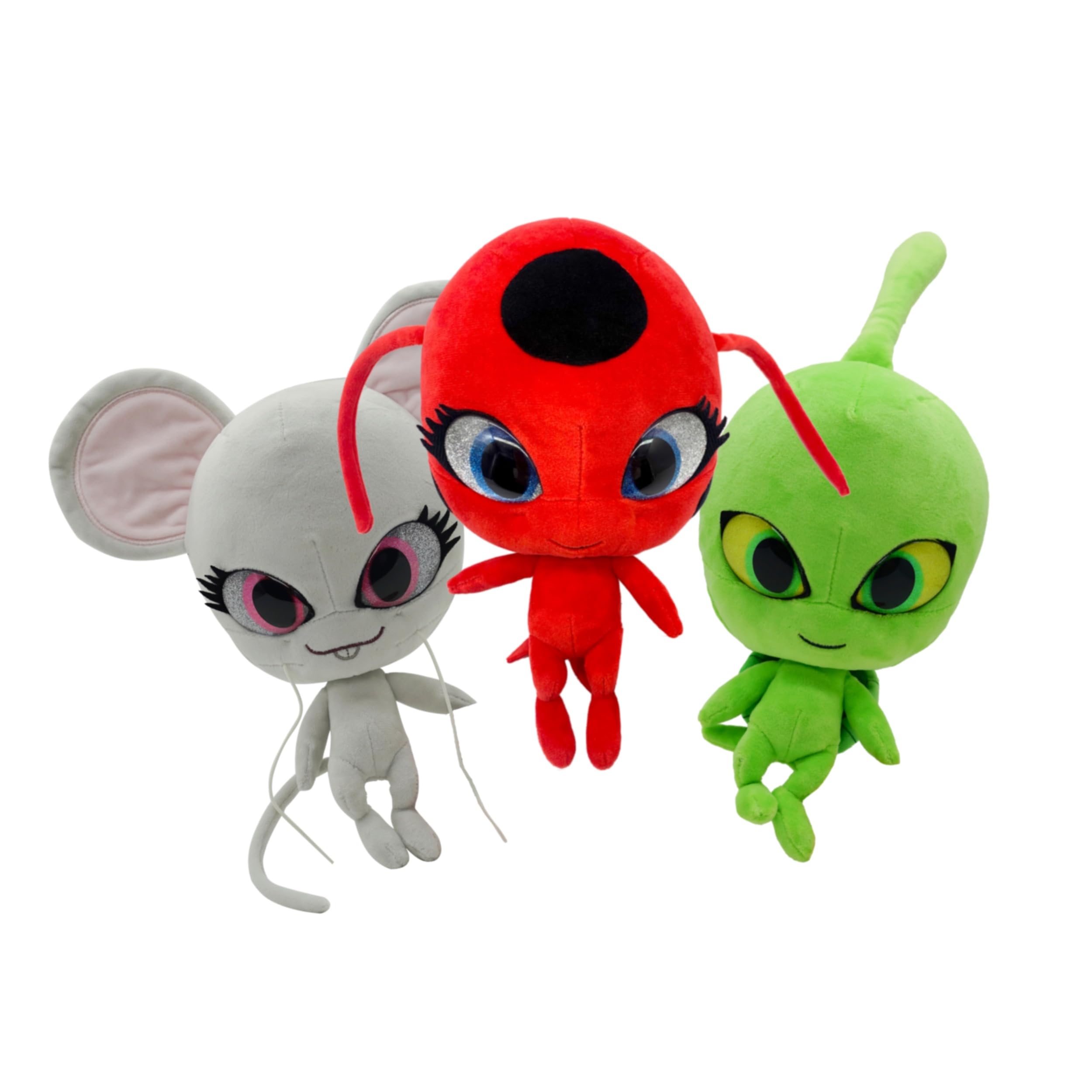 Snapklik.com : Miraculous Ladybug - 3 Pack Kwami Mon Ami, Tikki, Wayzz ...