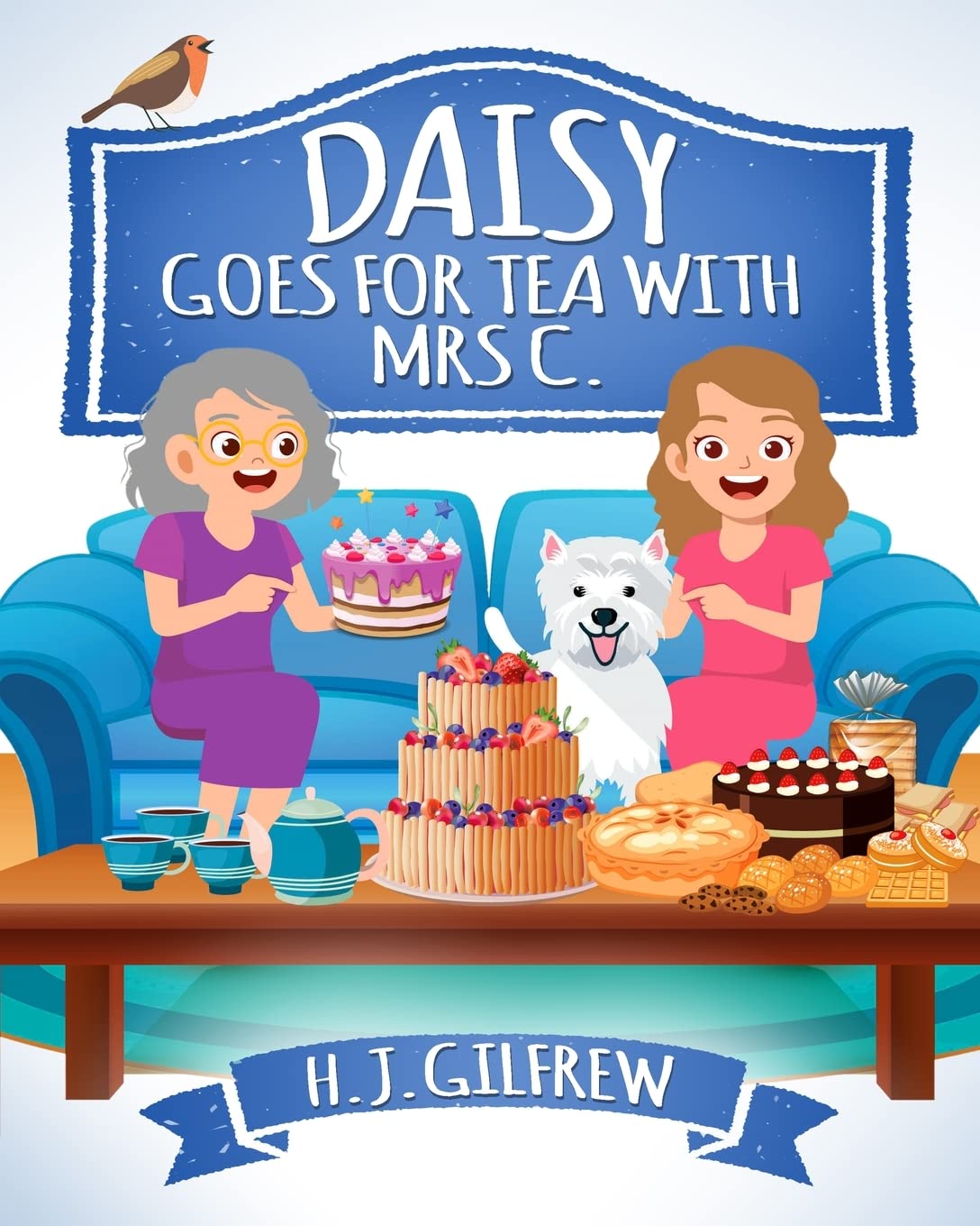 Daisy Goes For Tea with Mrs C. (Read A Daisy Story "Adventures of Daisy ...