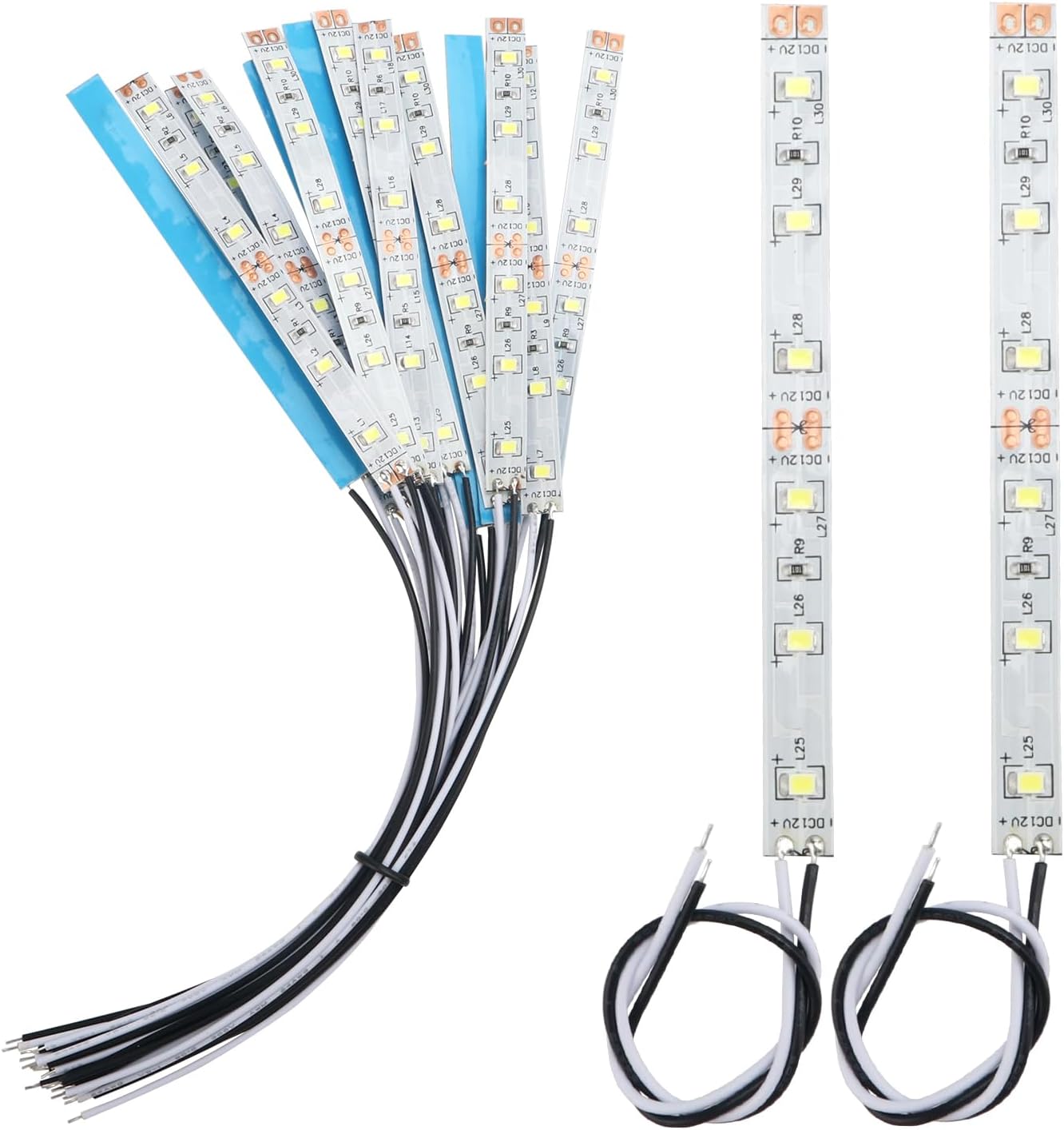 YIXISI 15 Pièces 100mm Pré Câblées LED SMD, Modélisme LED, 12-18V LED ...