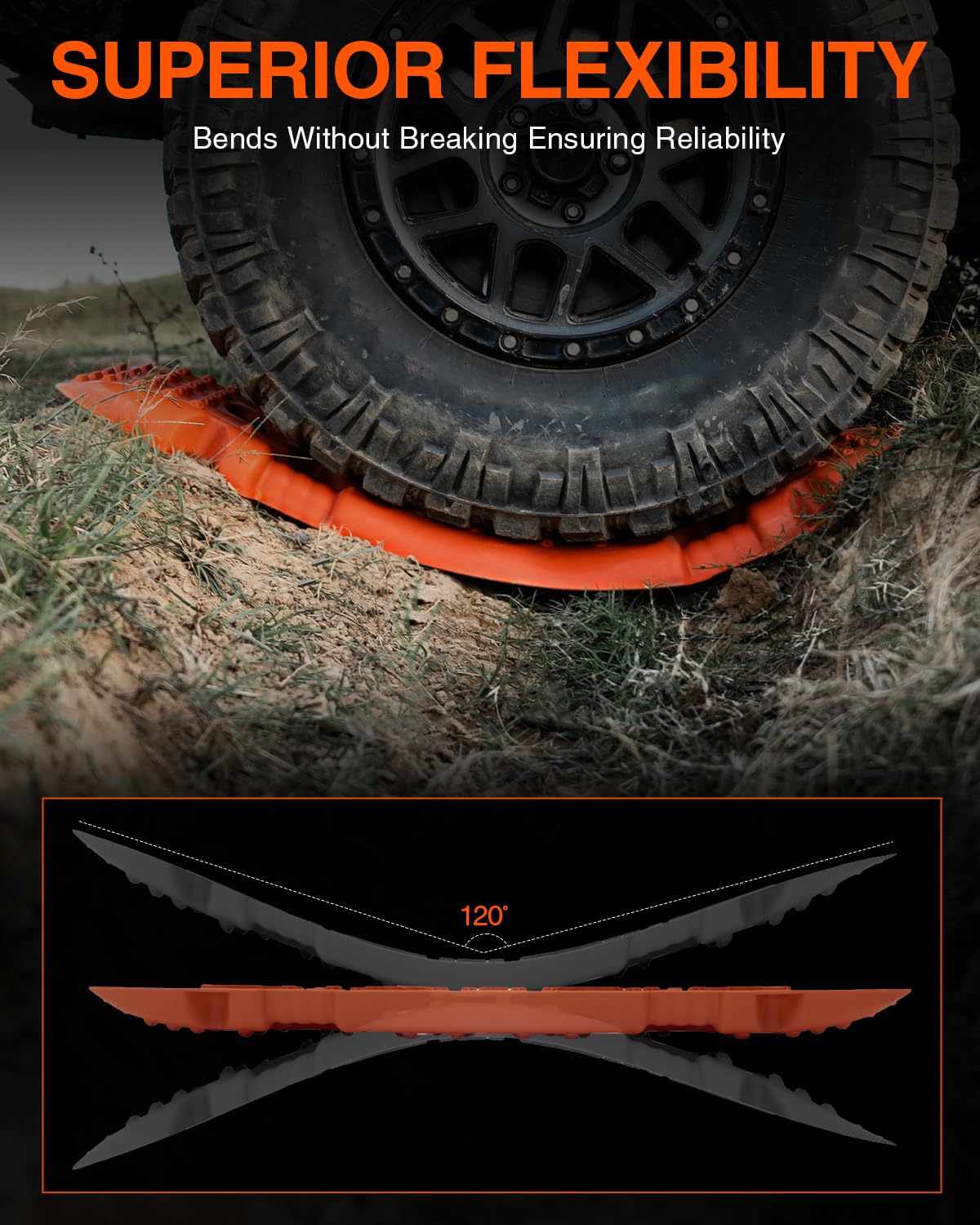 Snapklik.com : NEVERLAND Traction Boards Recovery Tracks - Traction ...