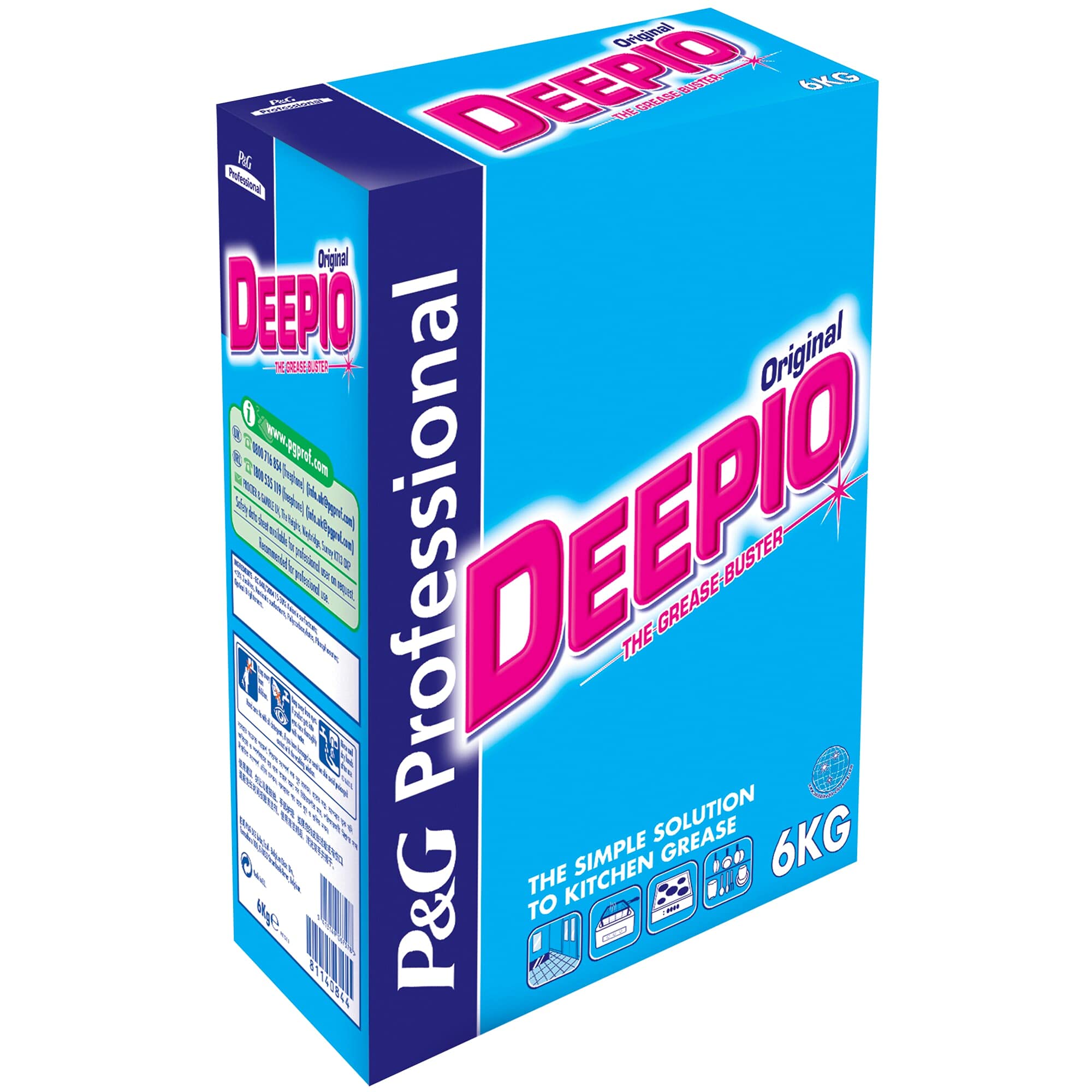DEEPIO PROFESSIONAL - POWDER DEGREASER (P) : Amazon.co.uk: Grocery