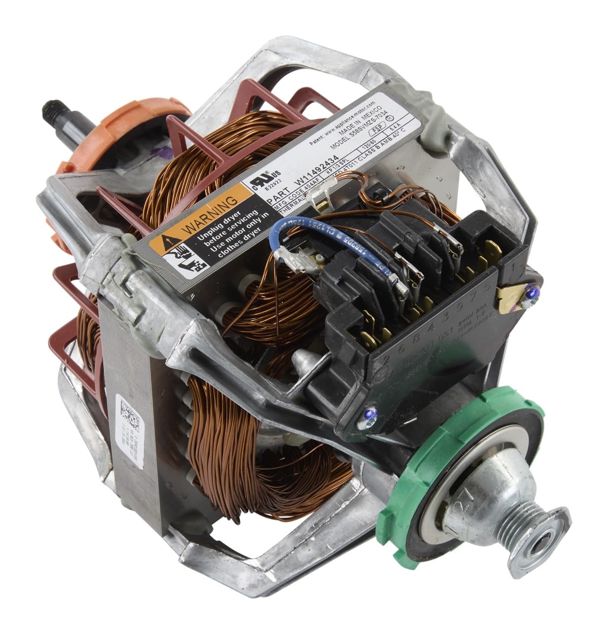 Amazon.com: Whirlpool W11549461 OEM Dryer Motor Assembly : Appliances