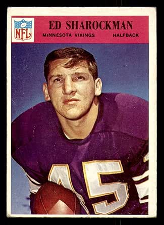 Amazon.com: Football NFL 1966 Philadelphia #112 Ed Sharockman Excellent ...
