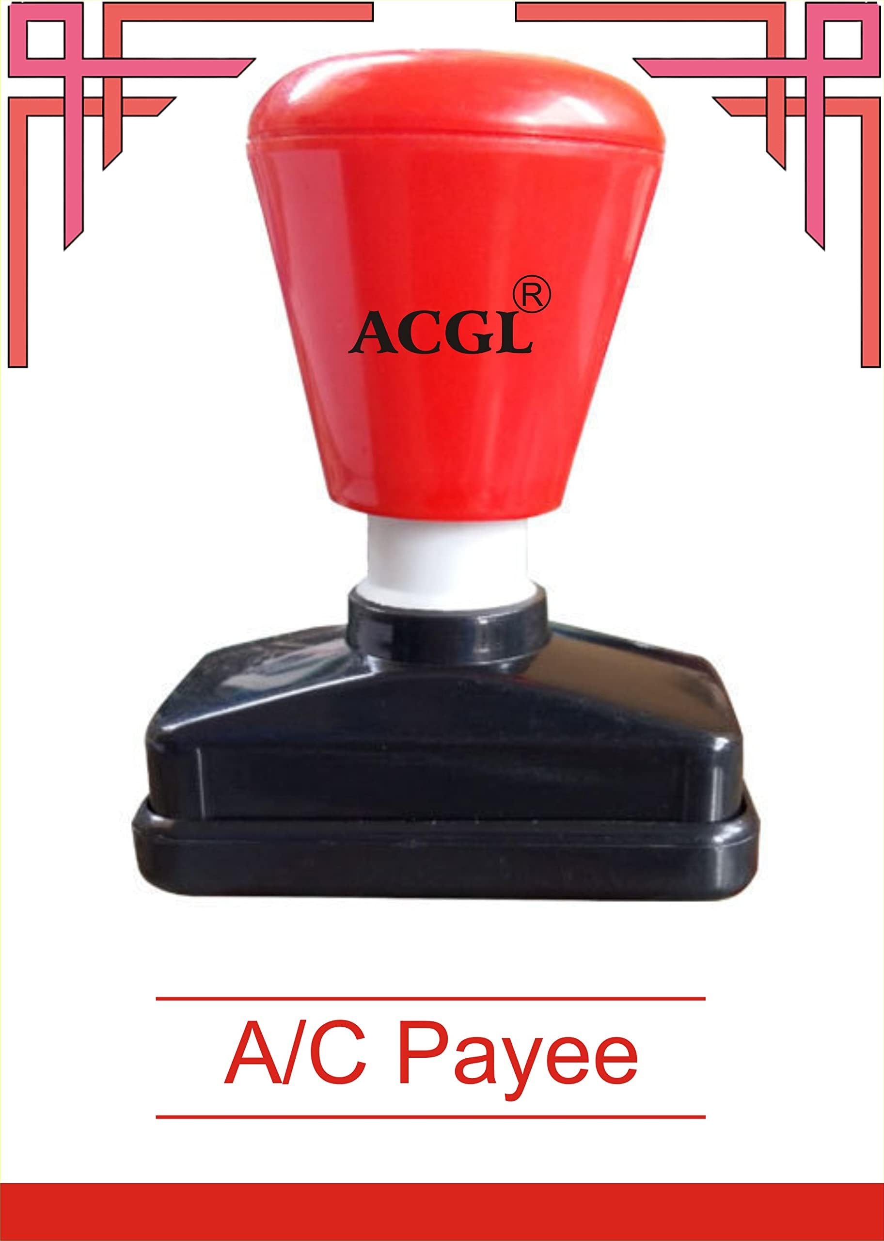A/c. Payee Only. Account Payee Only Stamp - Pre Ink Stamp : Amazon.in ...