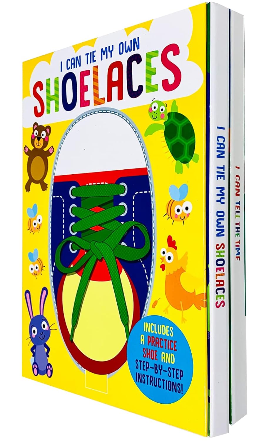 I Can Tell the Time & I Can Tie My Own Shoelaces 2 Books Collection Set ...