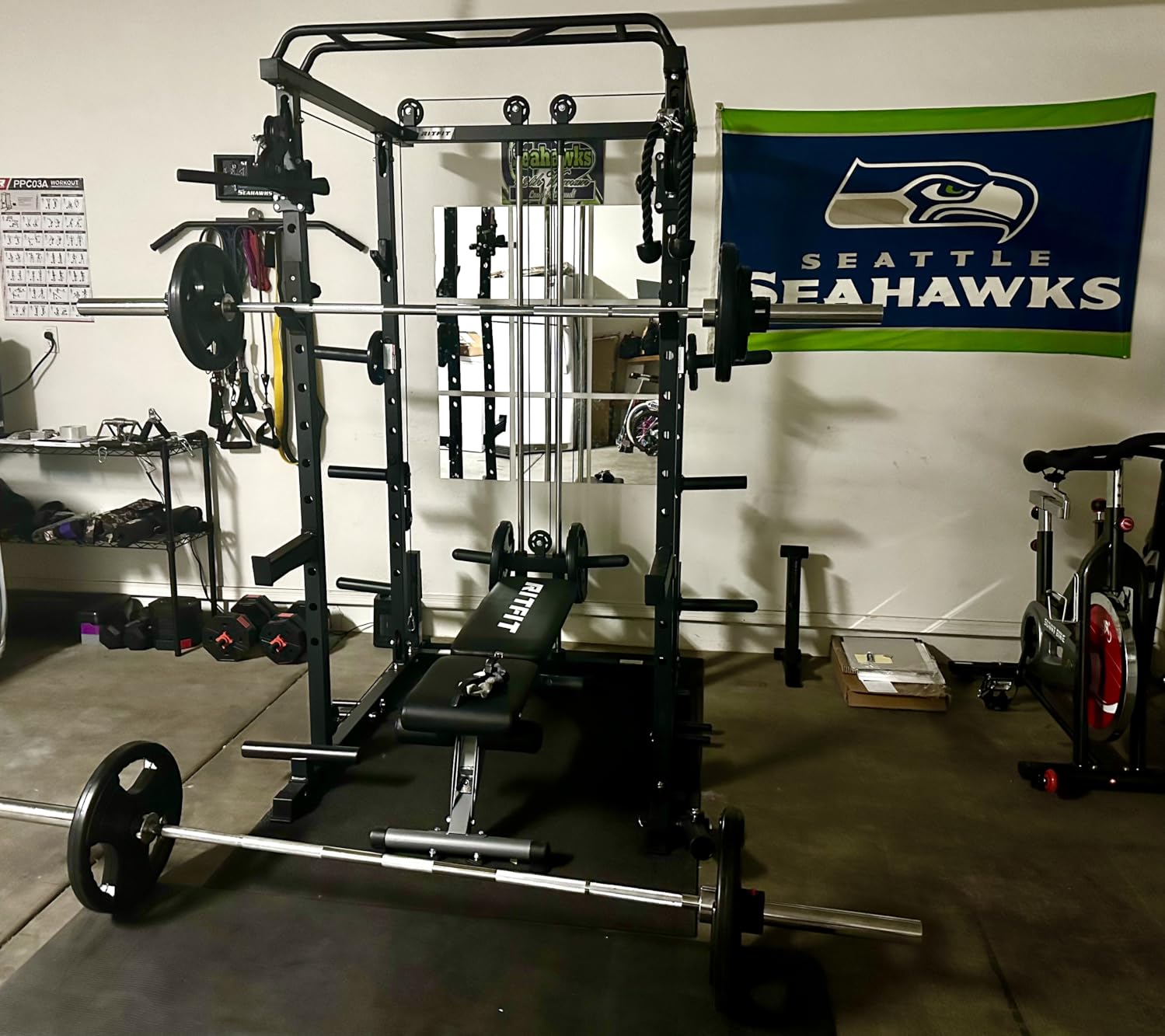 $55/mo - Finance RitFit Power Cage with Optional LAT PullDown/Cable ...