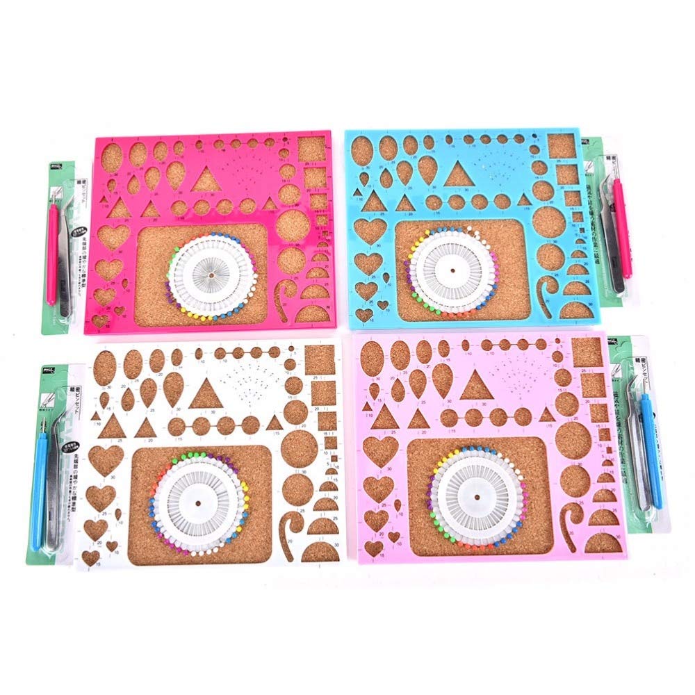 Quill Set Paper Quilling Template Mould Board Papercraft Diy Crimper ...