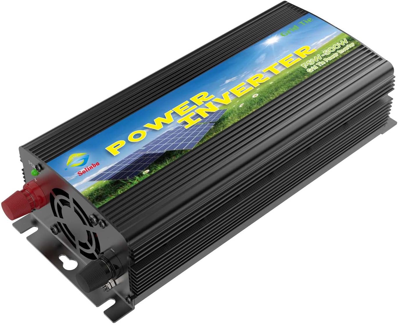 Amazon.com: Solinba on Grid Solar Inverter 500w DC22-56v to AC90-130v ...