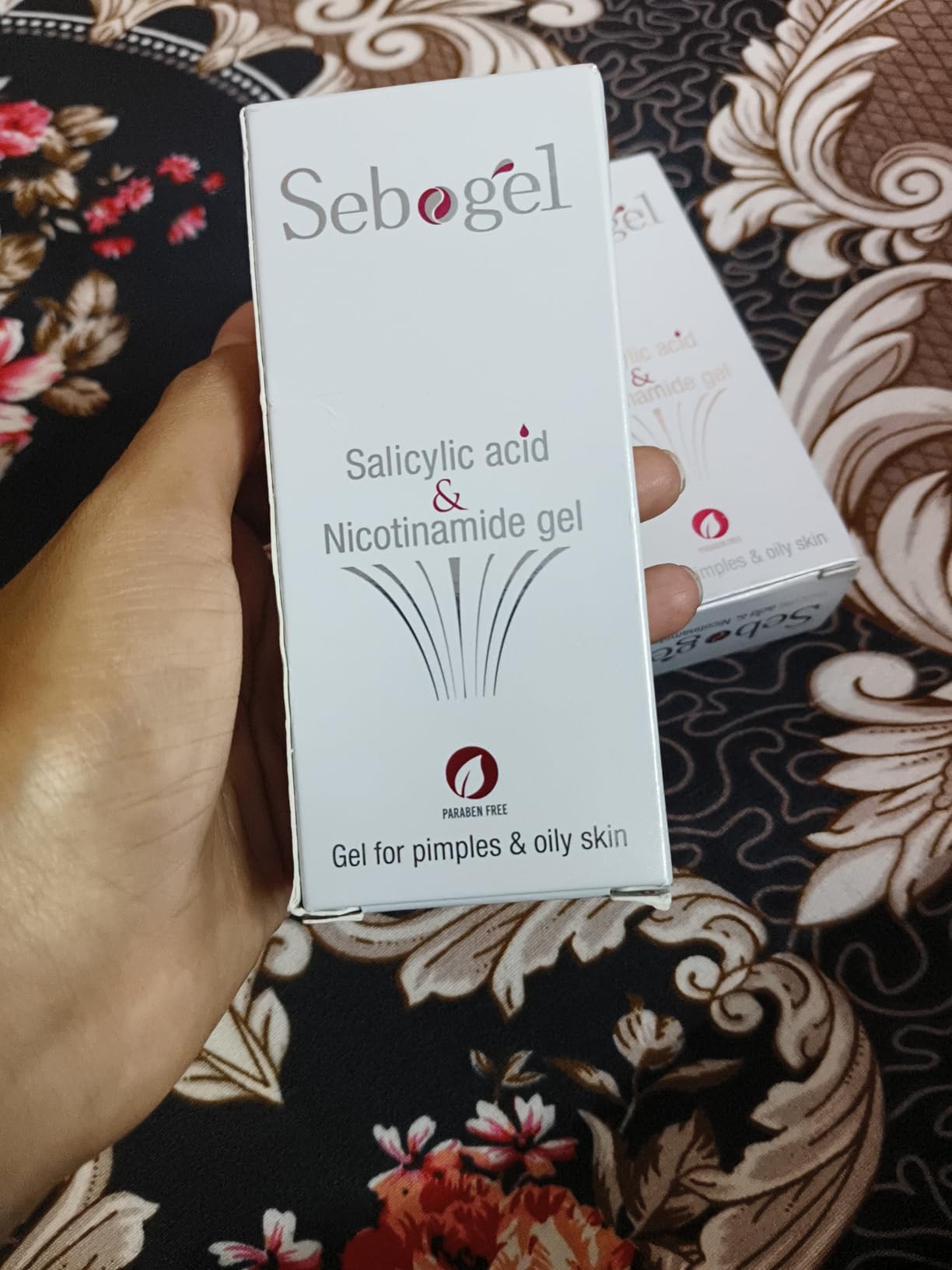 Sebogel Salicylic Acid & Nicotinamide Gel for Pimples and Oily Skin ...