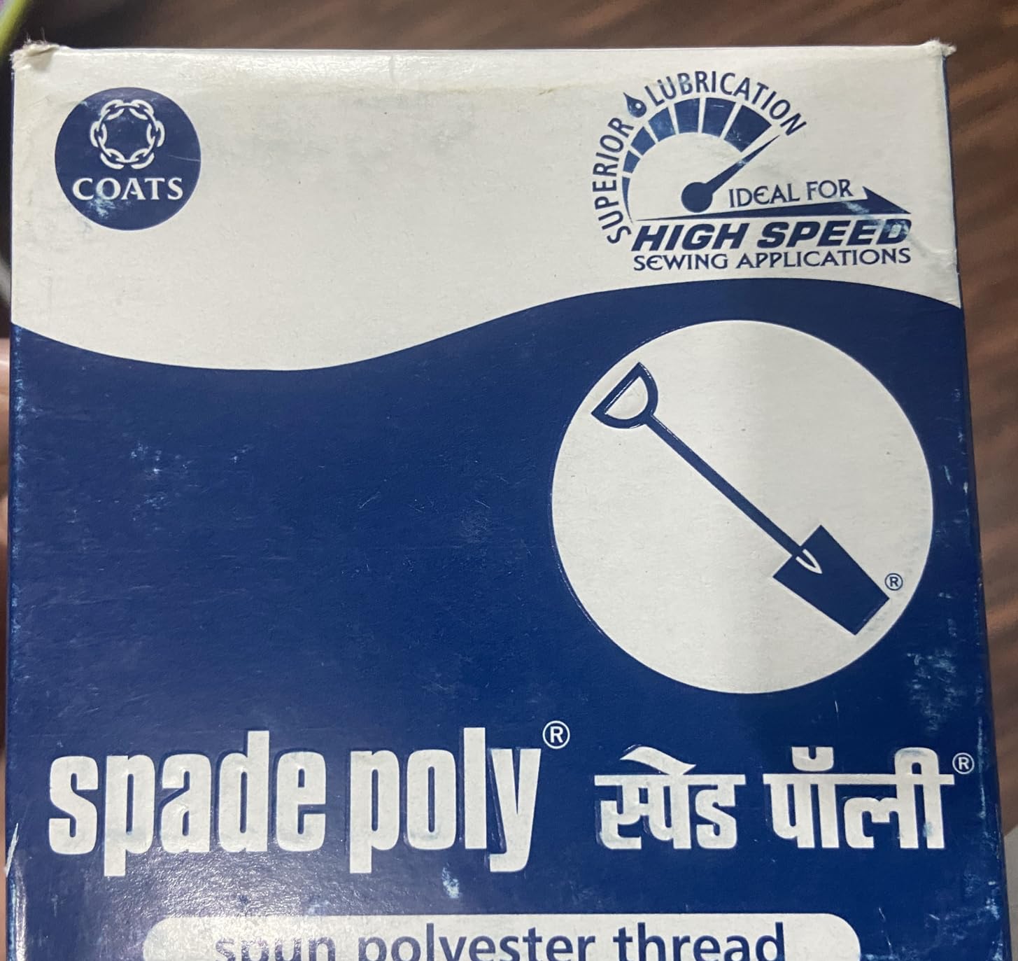 Coats Spade Poly Polyester Sewing Thread Box Small Assorted 25 spools ...