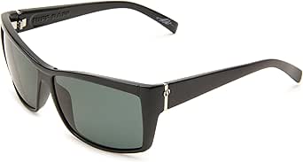 Amazon.com: Electric Riff-Raff Sunglasses, Gloss Black Frame/Grey Pc ...
