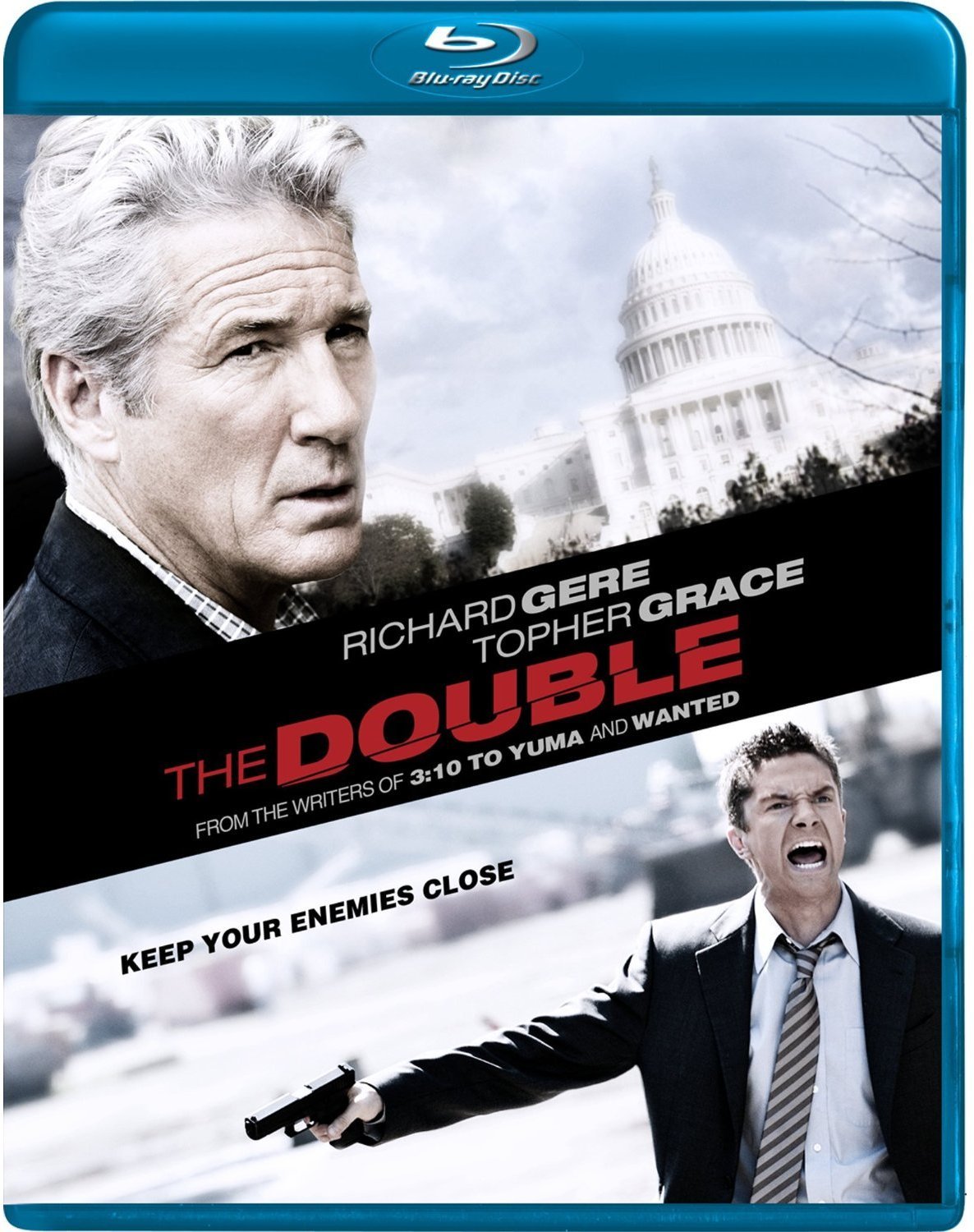 Amazon.com: DOUBLE [Blu-ray] : Richard Gere, Topher Grace, Martin Sheen ...