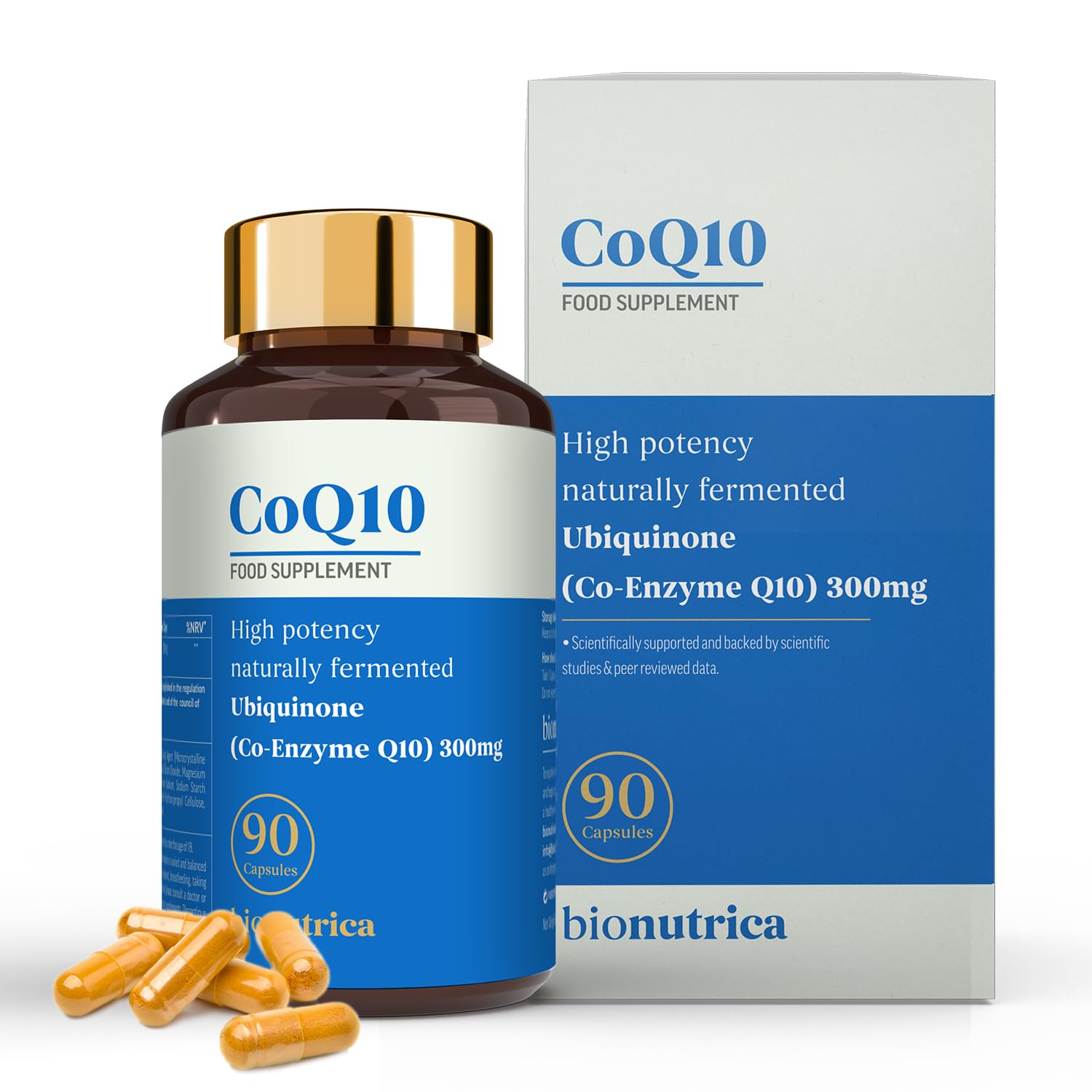 Coenzyme Q10 300mg- Support Energy Production | High Potency Naturally ...