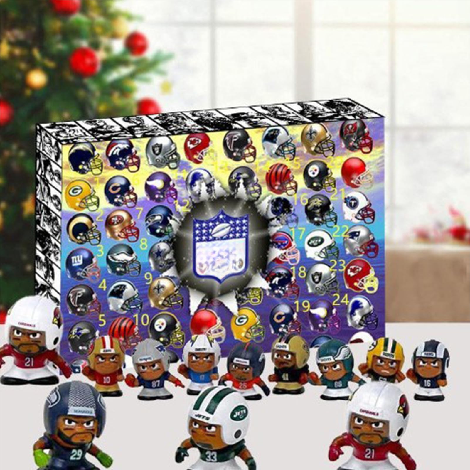 Amazon.com: Football Advent Calendar 2024, 24pcs Cute Football ...