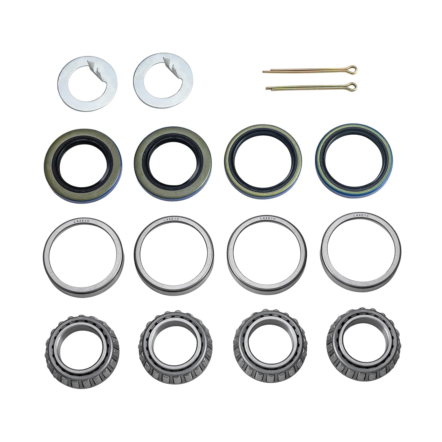 Amazon.com: Xintre 2 Set Trailer Axle Bearings Kit L44649 L44610 Fits ...