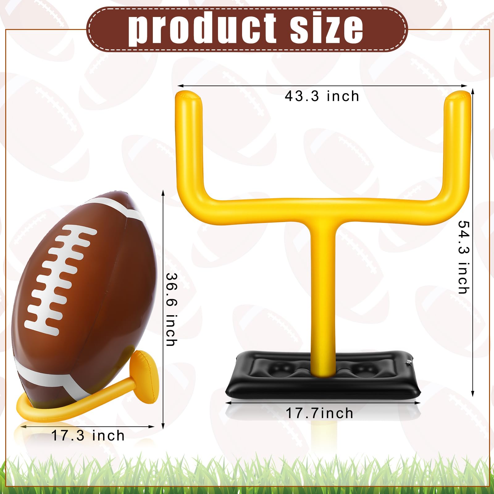Nfl Football Goal Post Dimensions