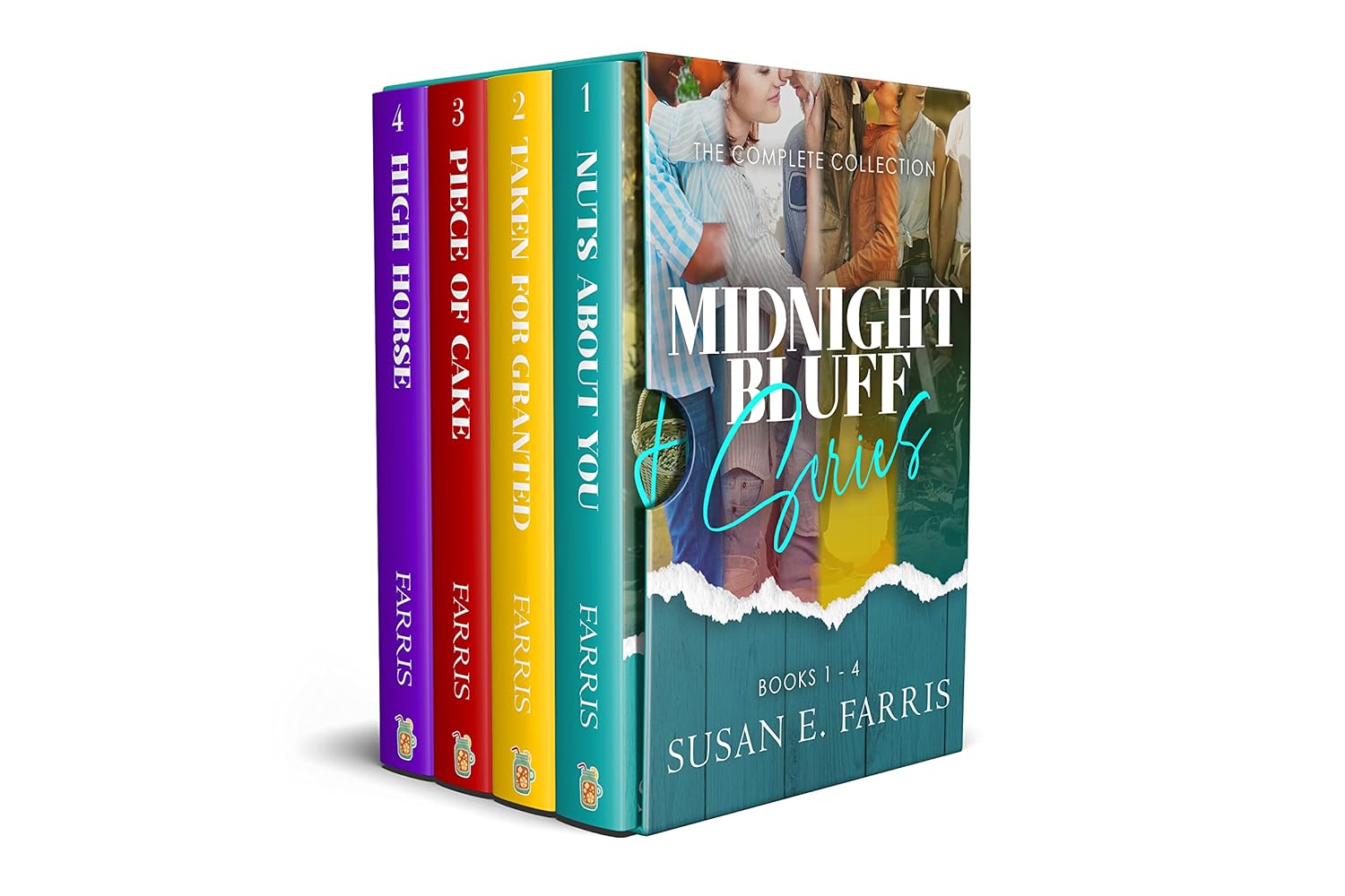 Midnight Bluff: Books 1-4: A Clean, Small-Town Romance Collection (The ...