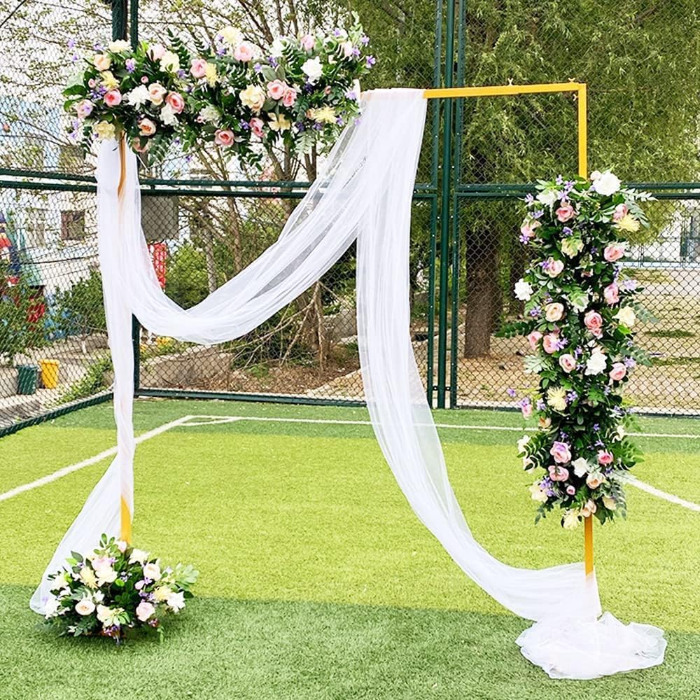1x2m Wedding Arch Rectangular Party Arch Detachable Decorative Frame ...