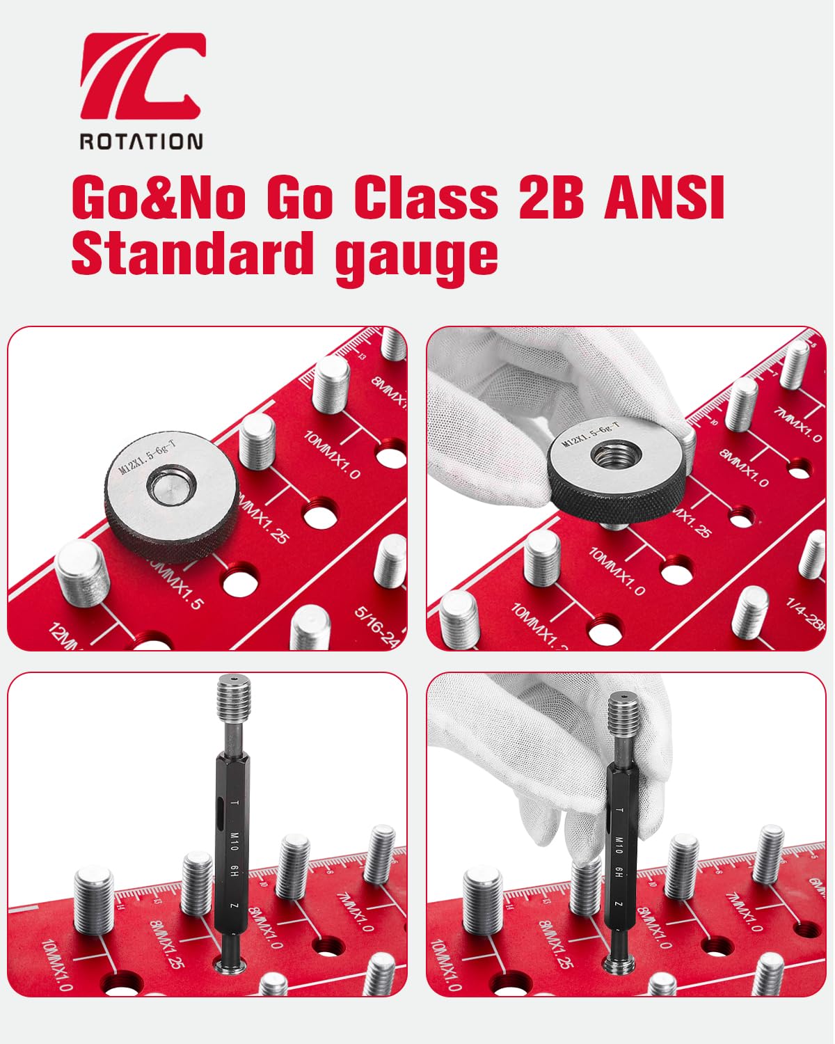 Snapklik.com : Thread Checker, Nut And Bolt Gauge, Bolt Size And Thread ...