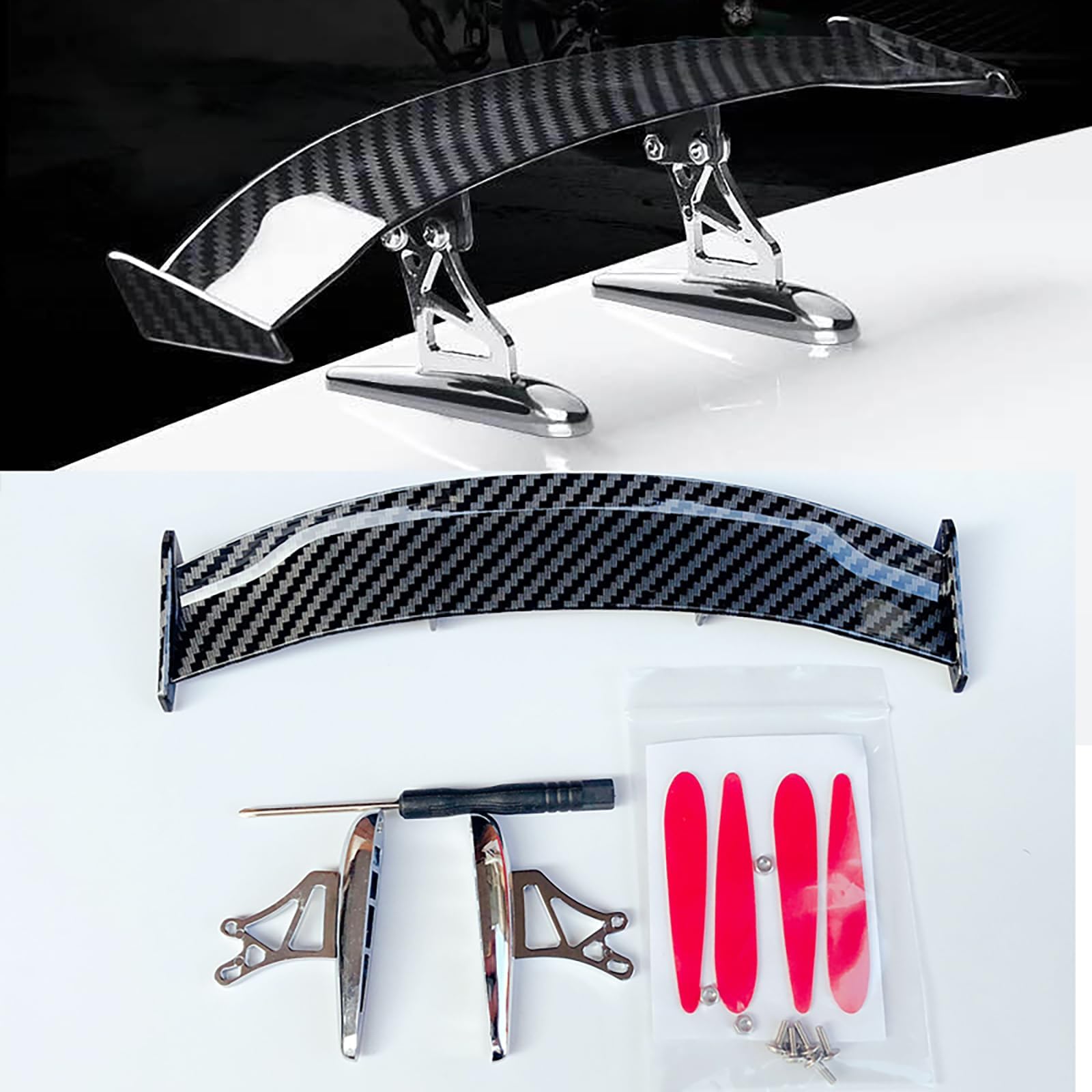 Universal Car Mini Spoiler Wing, Car Mini Rear Tail Wings Auto Tail ...