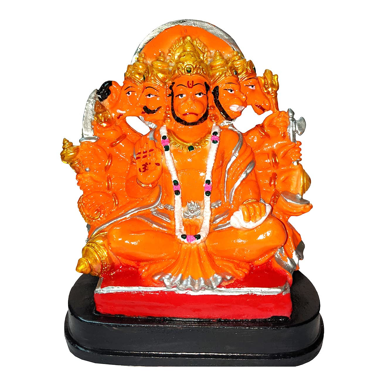 Buy Sidh Hanuman Ji Murti, Hanuman Idol, Ram darbar Hanuman, Panchmukhi ...