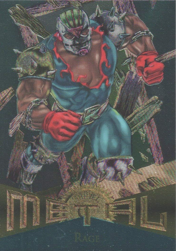 1995 Marvel Metal Trading Cards #68 Rage at Amazon's Sports ...