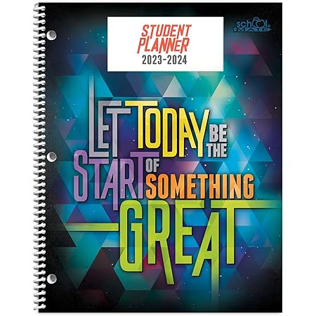 Amazon.com : Dated Middle School Student Planner for 2023-24 Academic ...