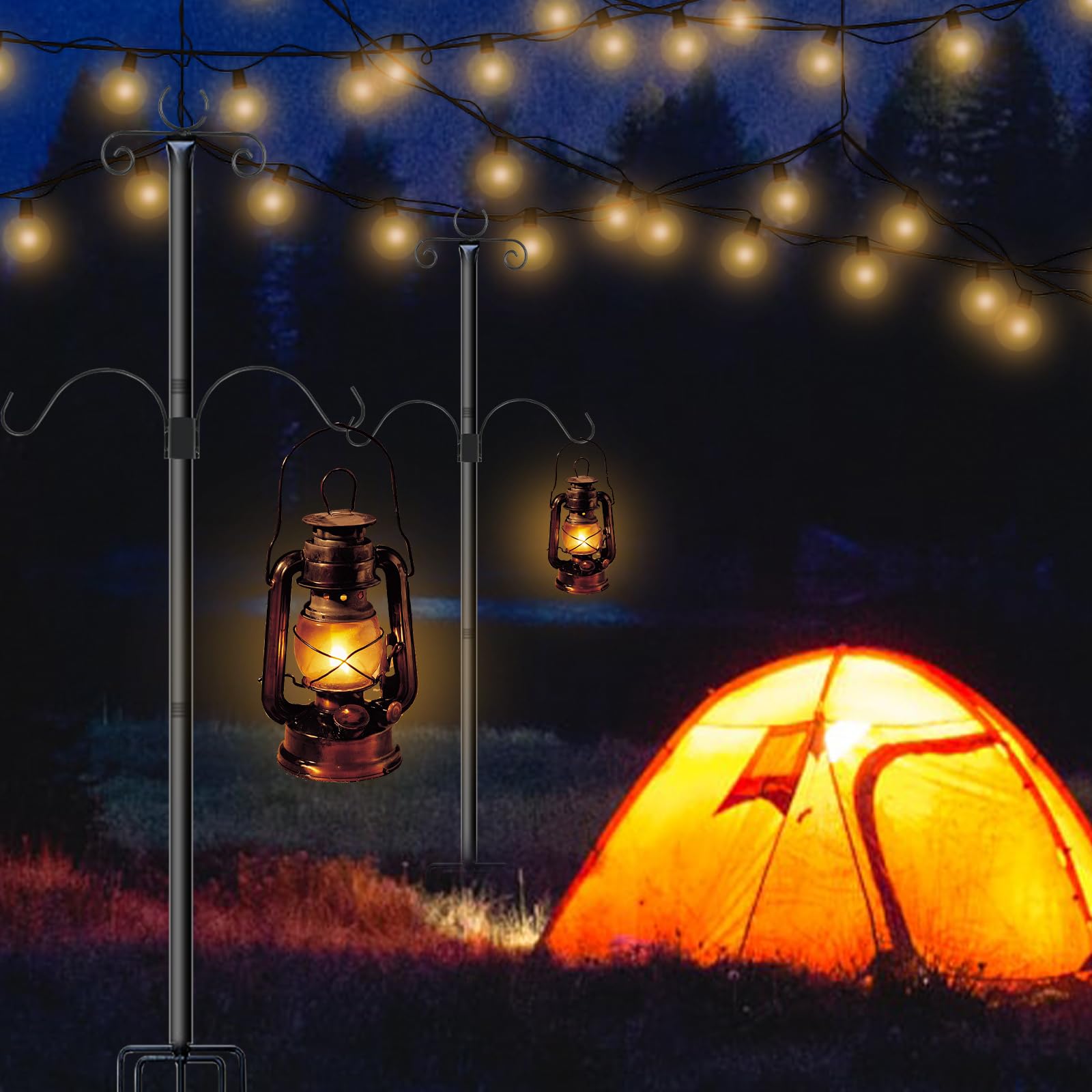 String Light Pole Party Adjustable Outdoor String Light Pole Ideal