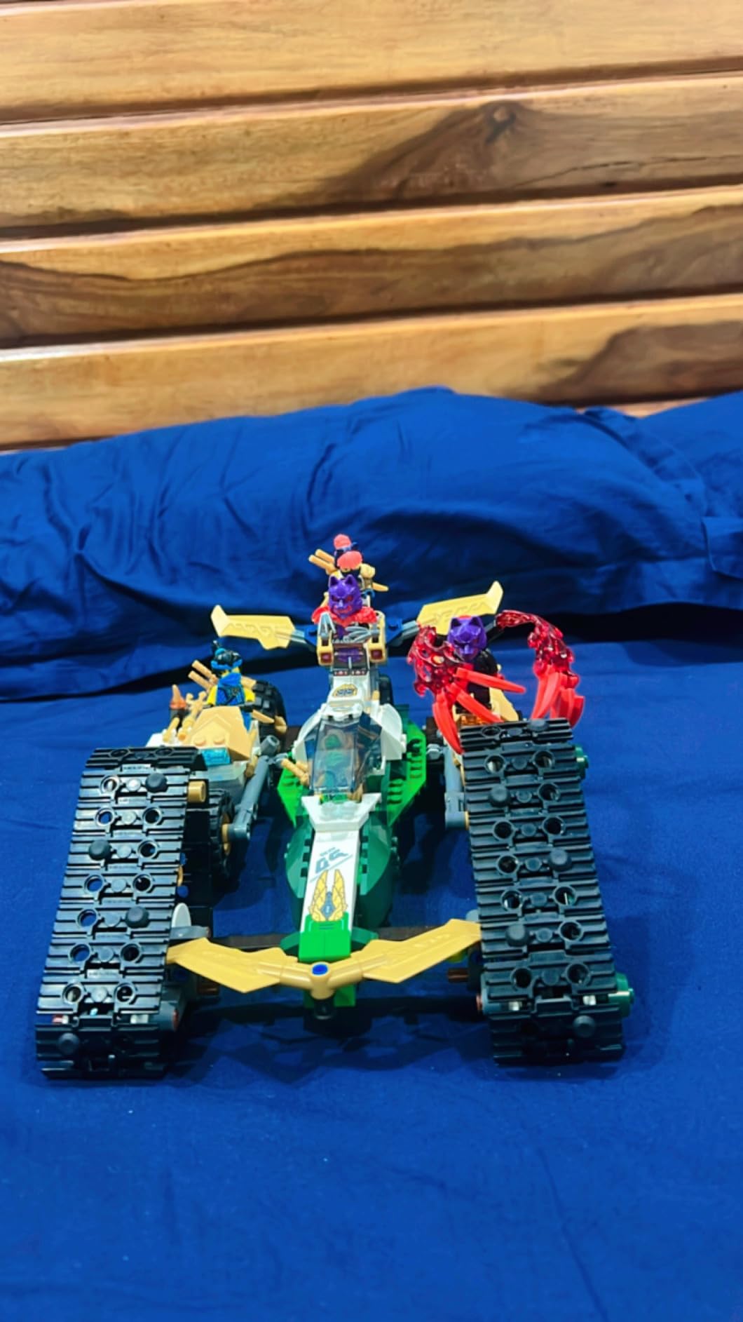 LEGO NINJAGO Ninja Team Combo Vehicle 4-in-1 Toy 71820 Building Blocks ...