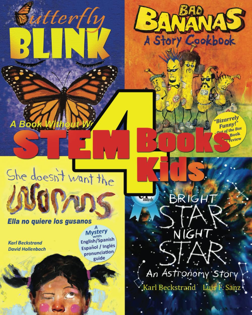 4 STEM Books for Kids: Fun & Learning for Families: Beckstrand, Karl ...