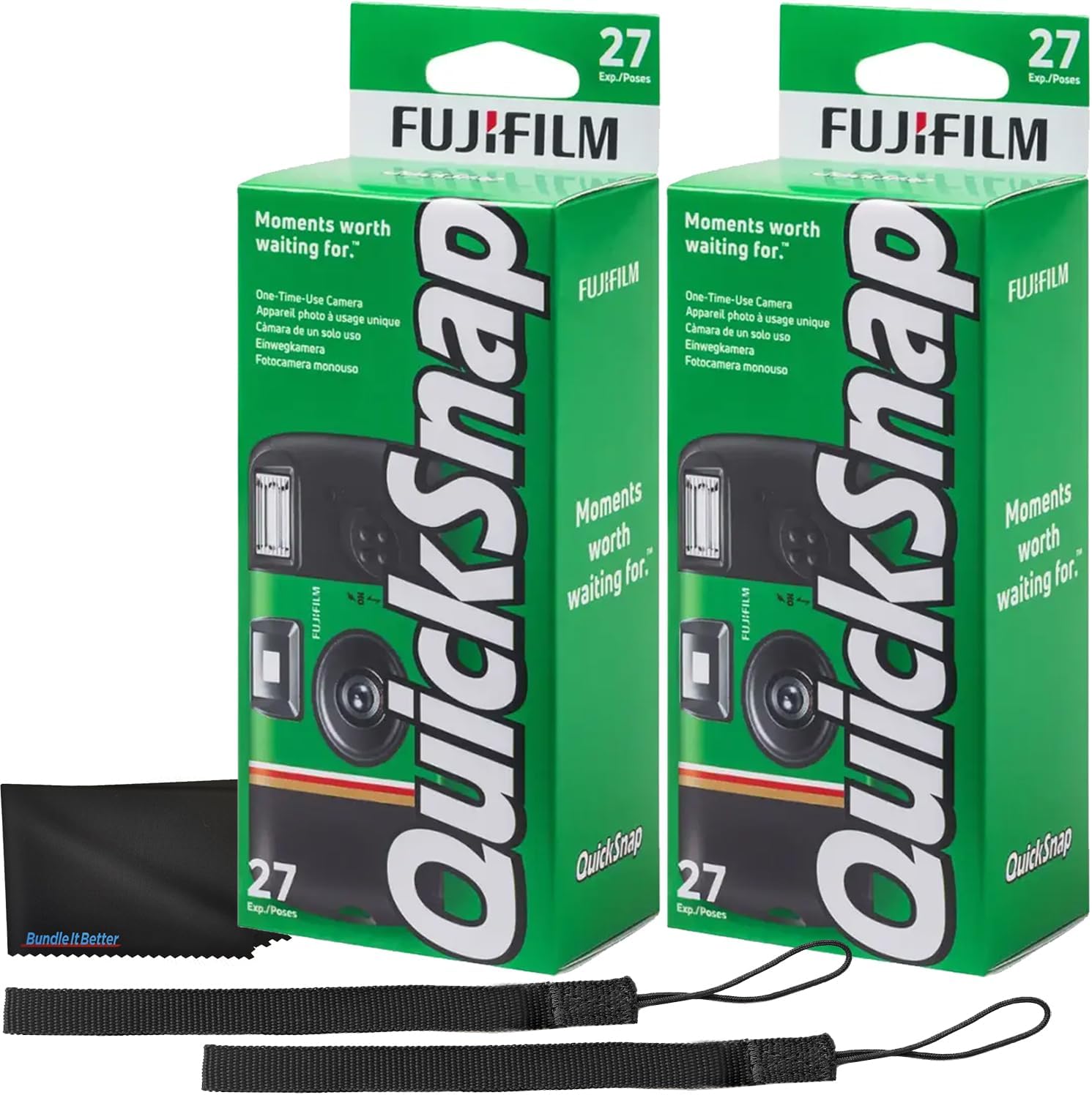 Amazon.com : FUJIFILM QuickSnap Flash 400 One-Time-Use Disposable ...